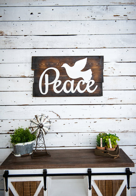Peace Dove- D10 – I-80 Metal Art