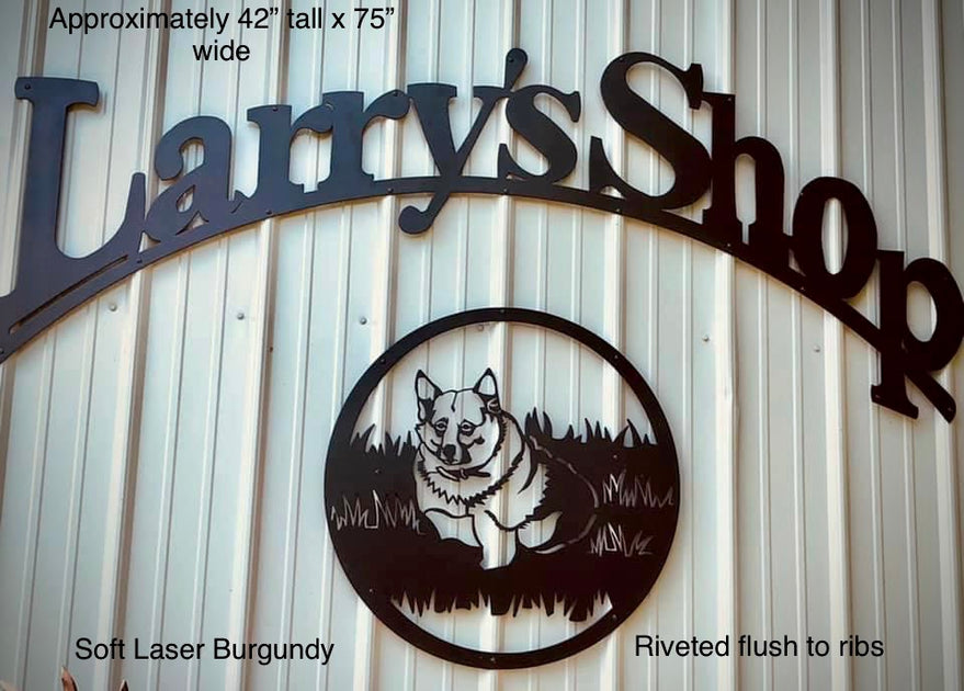 Custom Shop signs – I-80 Metal Art